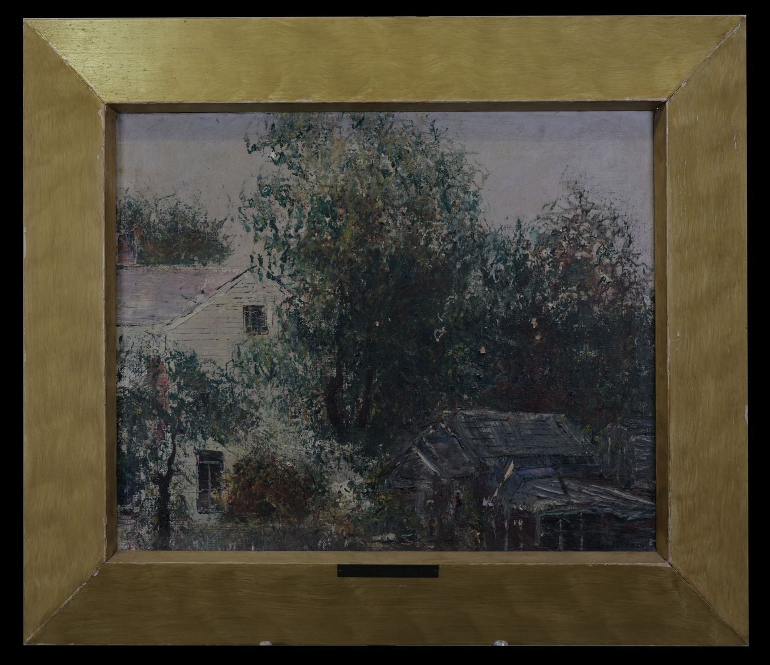 Sakadi-Schuller, Leo (1879-1947) "Country Scene, Ulster County ...